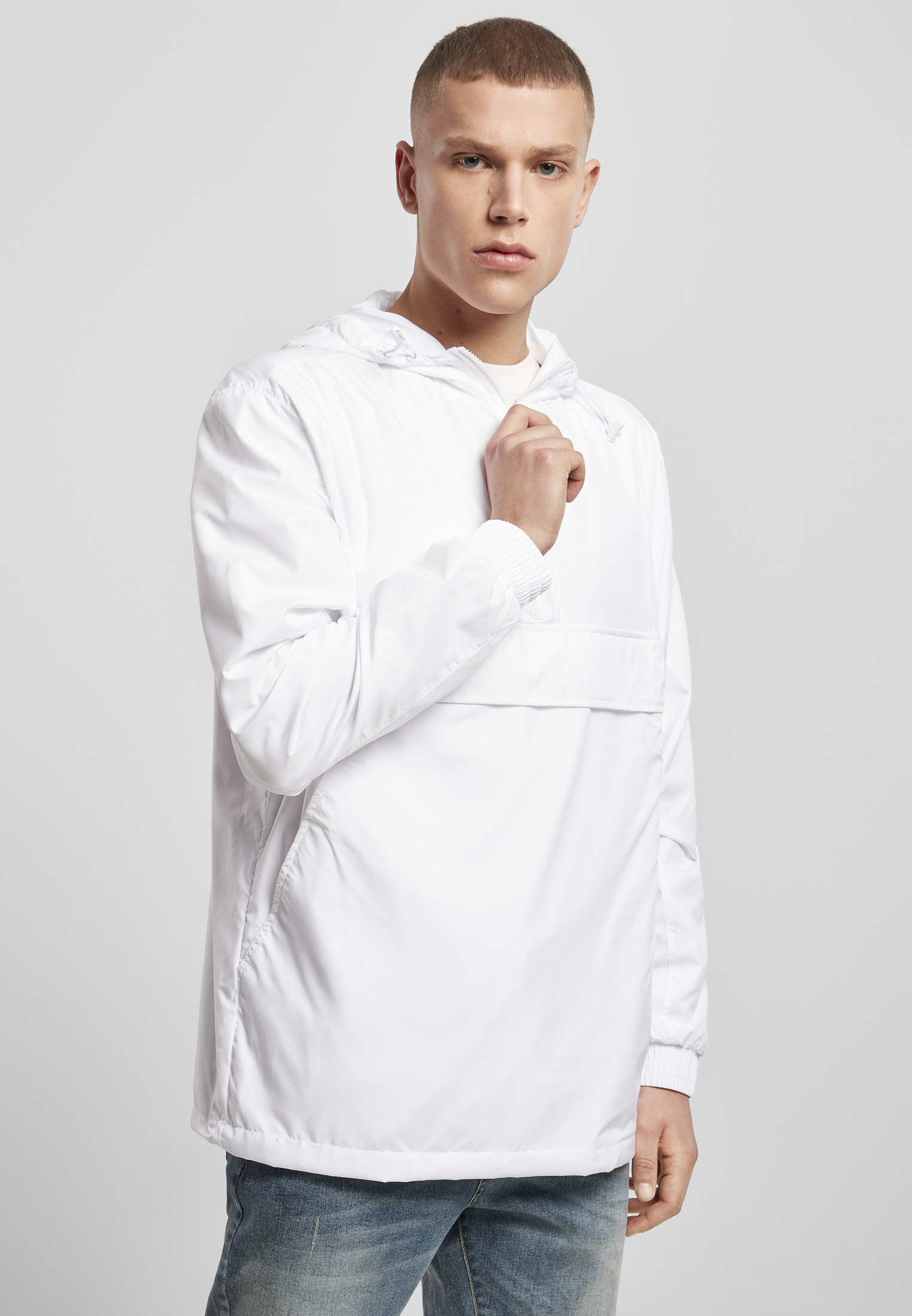 Basic Pull Over Jacket-BY096