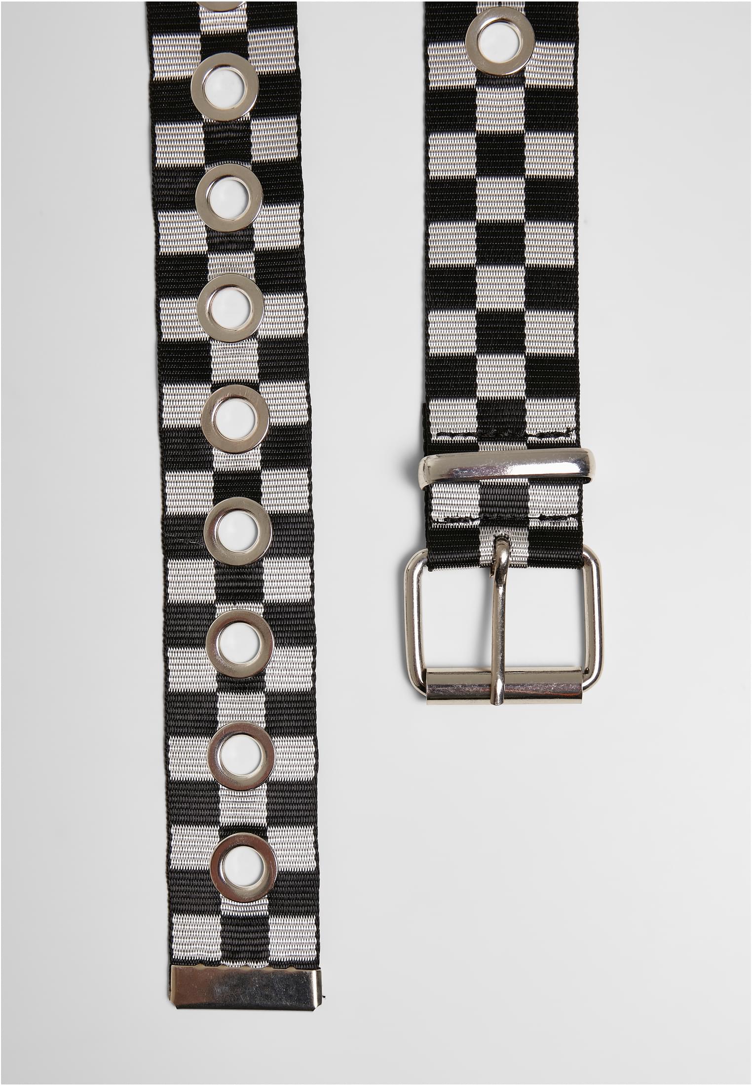 Checker Belt With Eyelets-TB5138